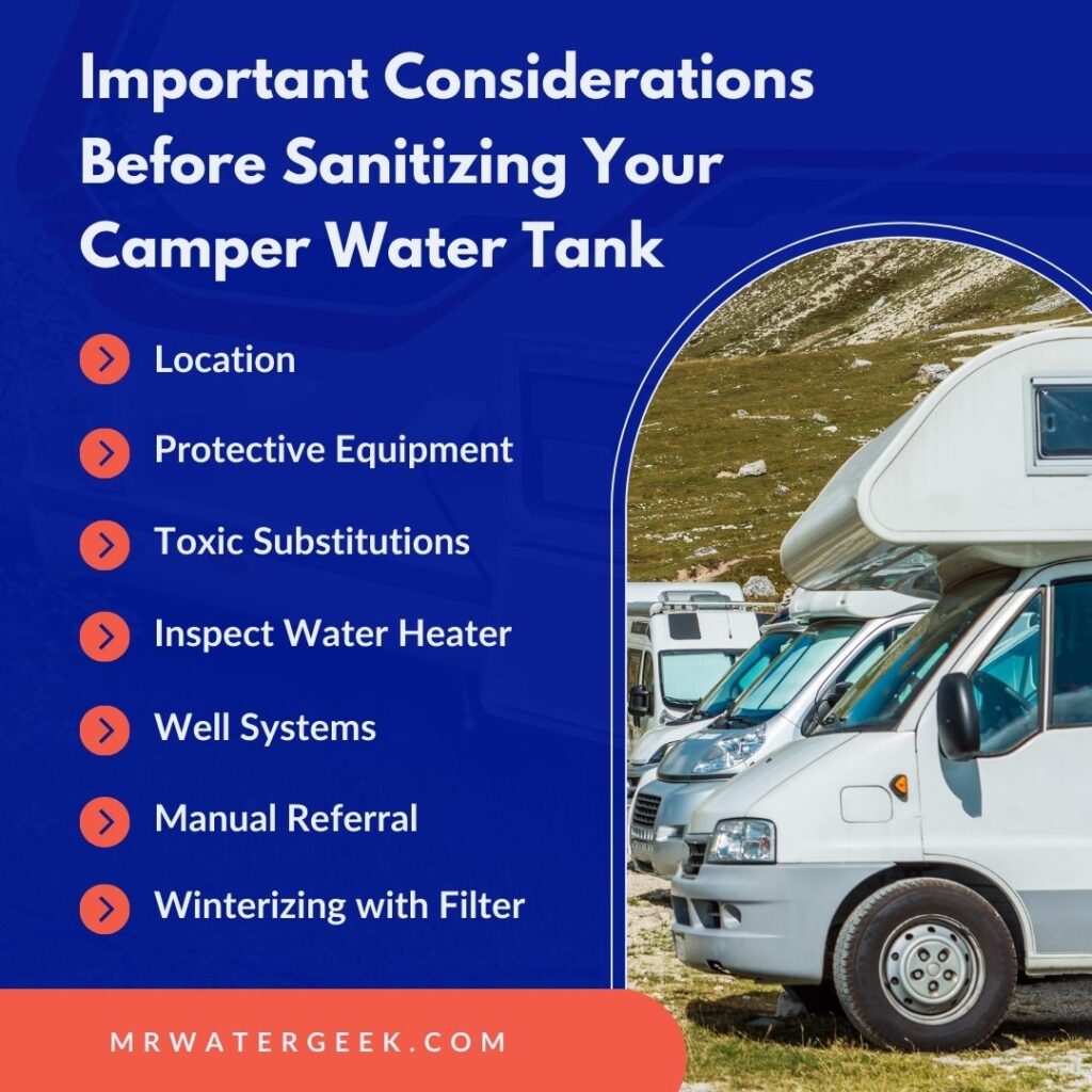 How to Sanitize Your Camper Water Tank: A Step-by-Step Guide